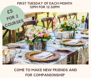 1st Tuesday of Every Month: Community Lunch - Talbot Village Residents ...
